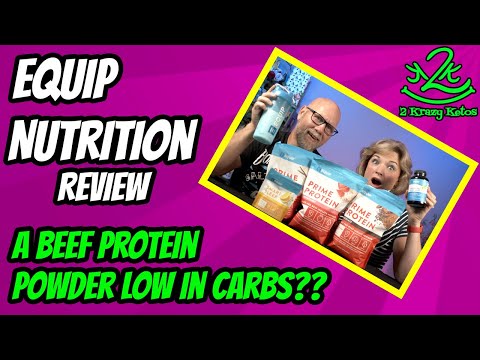 Equip supplements | Grass Fed Protein Powder | Keto Protein Powder