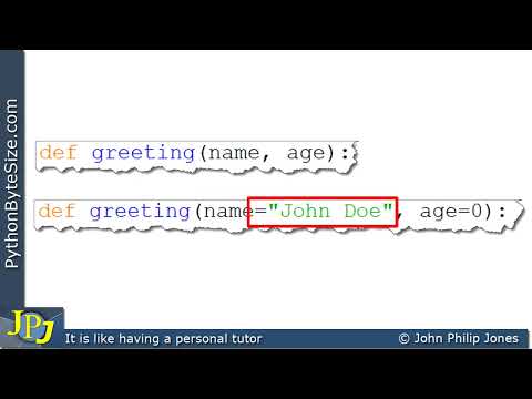 Python Default Values for Positional Arguments
