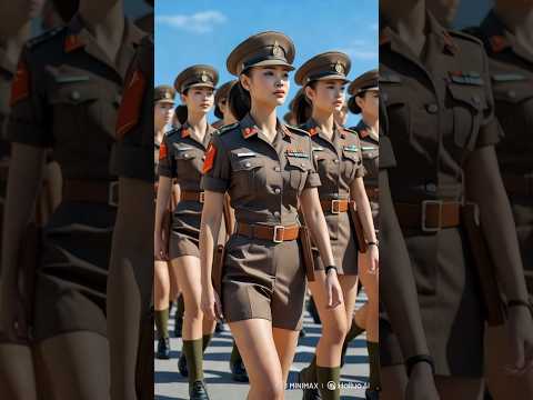 Military parade best video #aiart #usairforce #militaryfashion