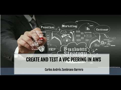 Create and Test a VPC Peering Connection in AWS