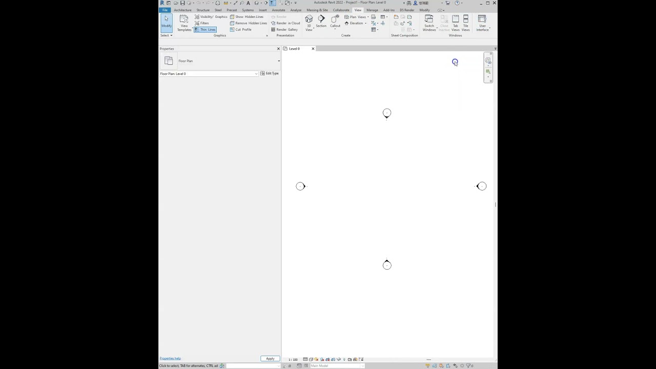 Properties and Project Browser Tabs Missing from Revit Interface #shorts