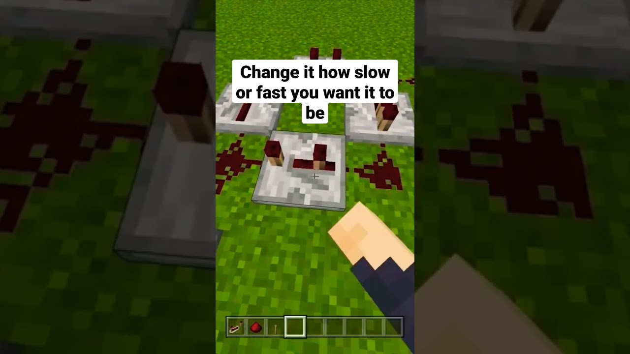 How To Make A Simple Redstone Repeater Clock In Minecraft
