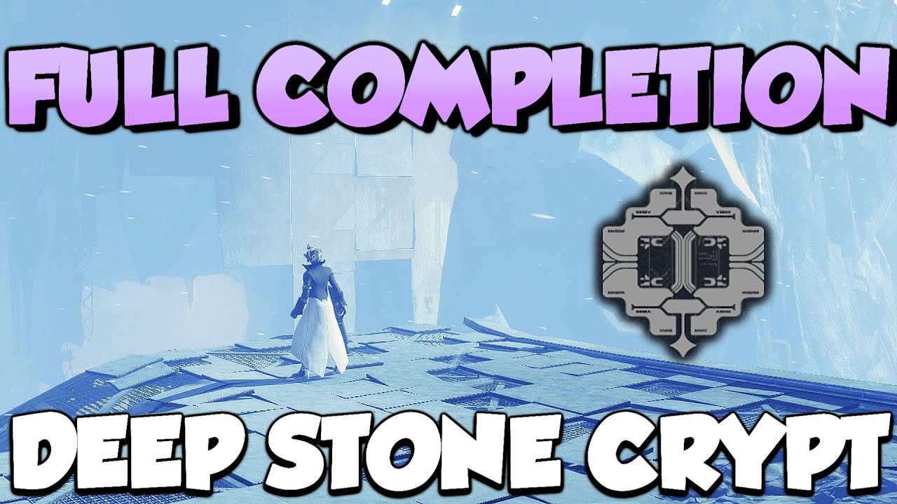 Redeem's First Deep Stone Crypt Clear! Full Raid Completion