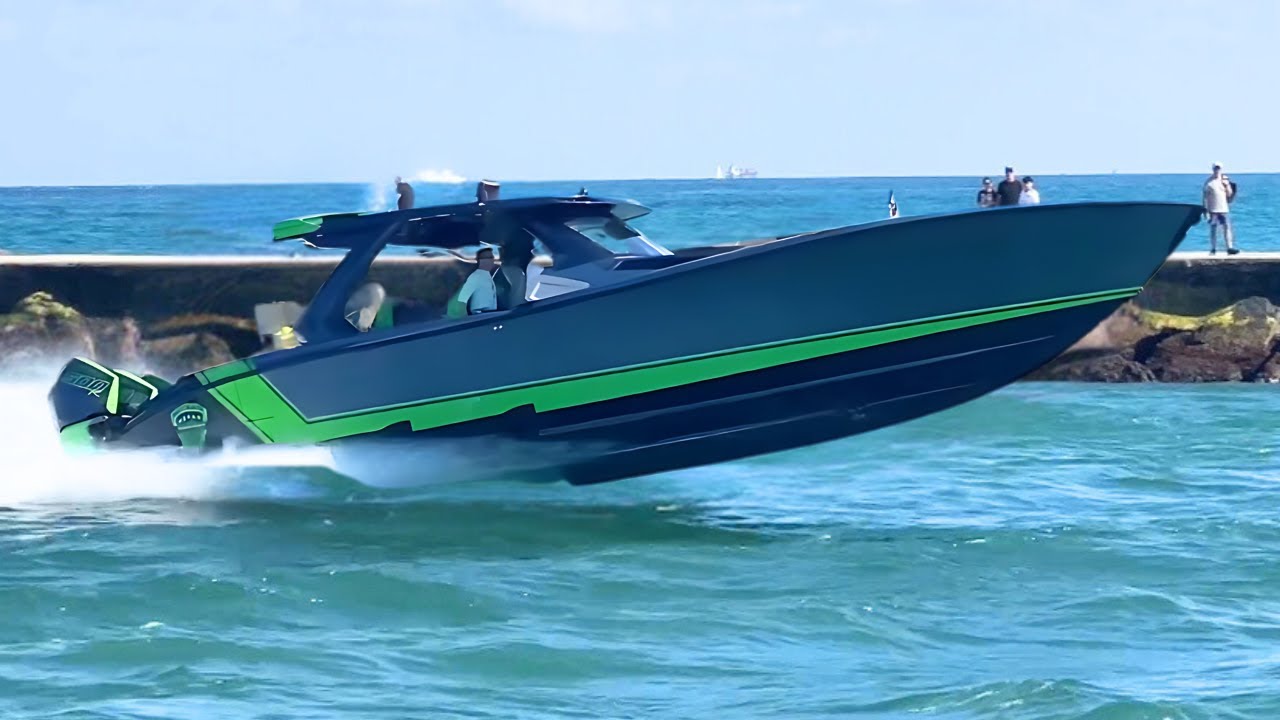 Best PowerBoats in Haulover Inlet Compilation