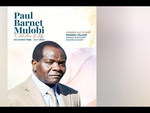 MEMORIAL SERVICE FOR PAUL BARNET MULOBI AT GILGIL