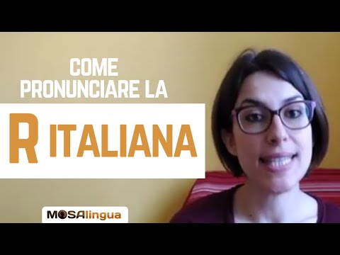 How to Roll Your R in Italian, A MosaLingua Pronunciation Guide [VIDEO]