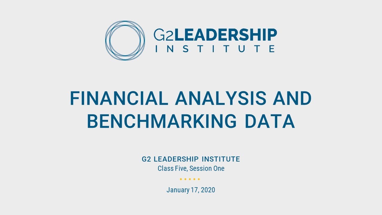 S1. Financial Analysis and Benchmarking Data