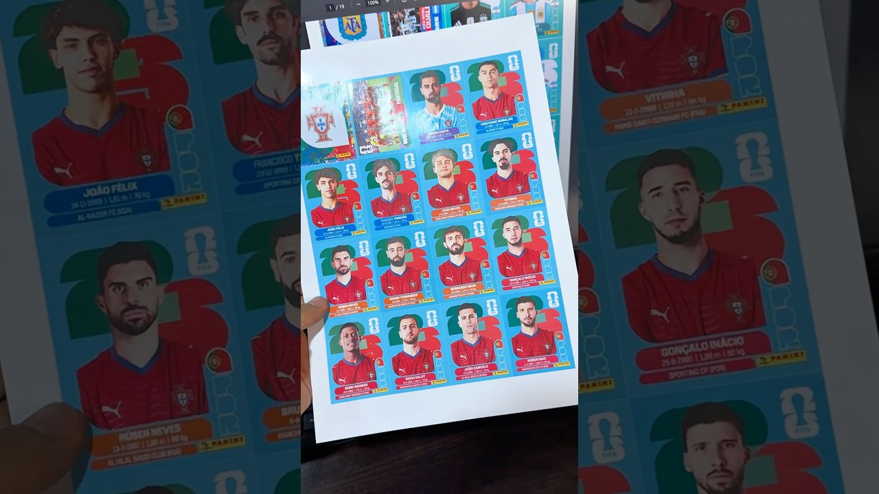 PDF COMPLETO ✅ Álbum Figuritas Mundial 2026 ⚽️🏆 #mundial #mundial2026 #panini #album #pdf