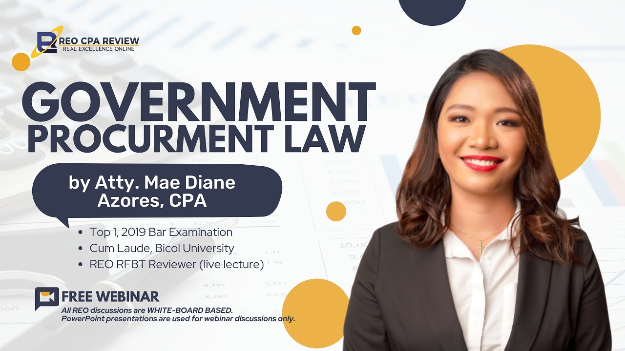 Understanding Government Procurement Law: Insights from Atty. Mae Diane ...