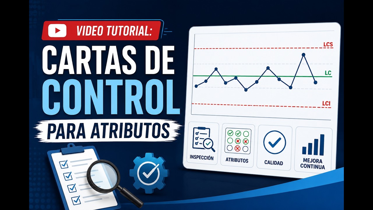 Video tutorial: Cartas de Control para Atributos