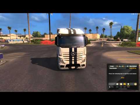 MERCEDES ACTROS 2014 TRUCK with all Cabins & Accessories | ATS Mod