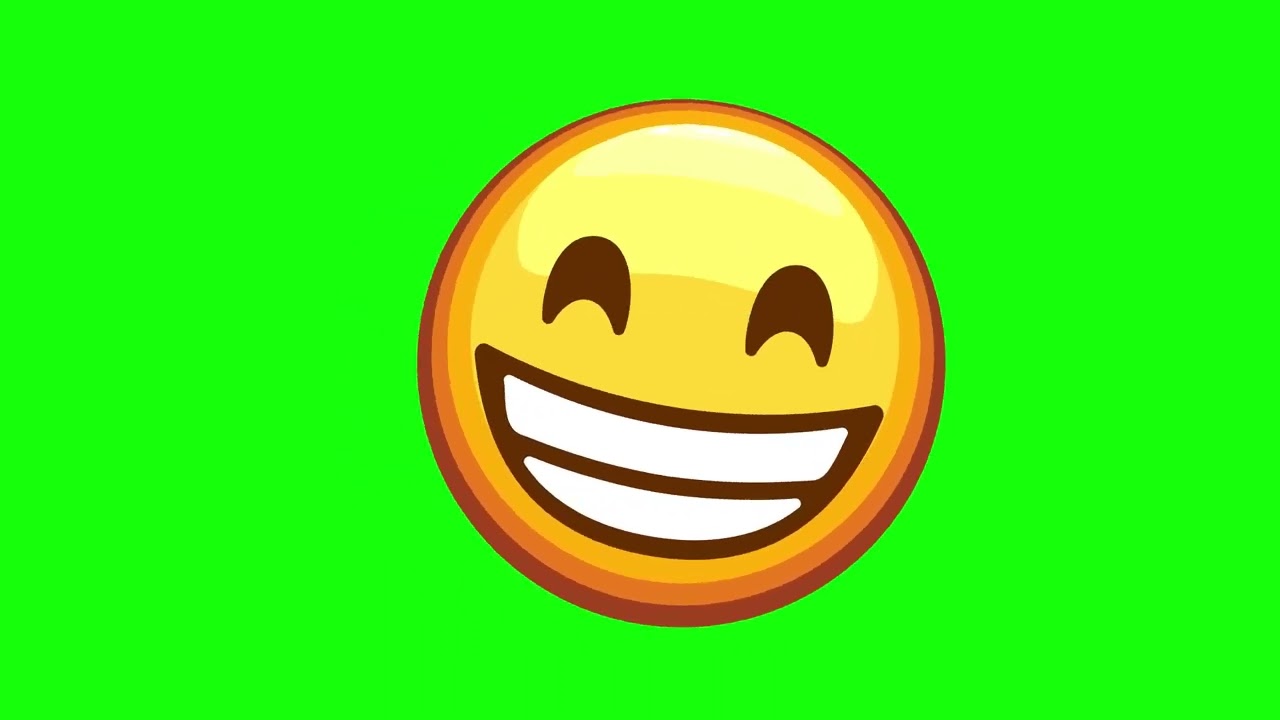 Beaming Face with Smiling Eyes Animated Emoji (4K Quality+Free Download Google Drive Link)