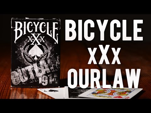 Deck Review - Bicycle Outlaw xXx Playing cards USPCC Printed