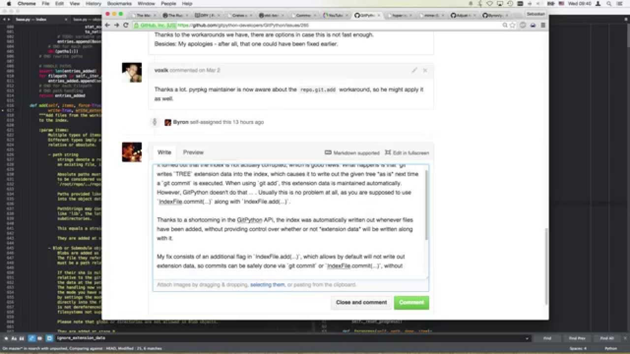 fixing git-python issue 265 [finish it]