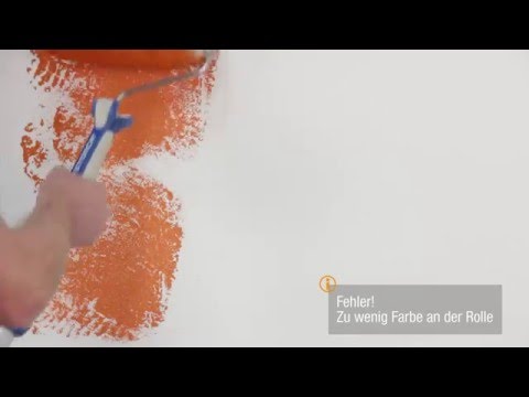 Profi-Maler-Tipp 2 - Richtige Farbmenge - So einfach ist Farbe