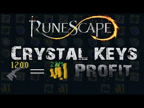 22m+ Profit on 1200 Crystal Keys! Taverley Chest - Easy AFK GP| [RS3]