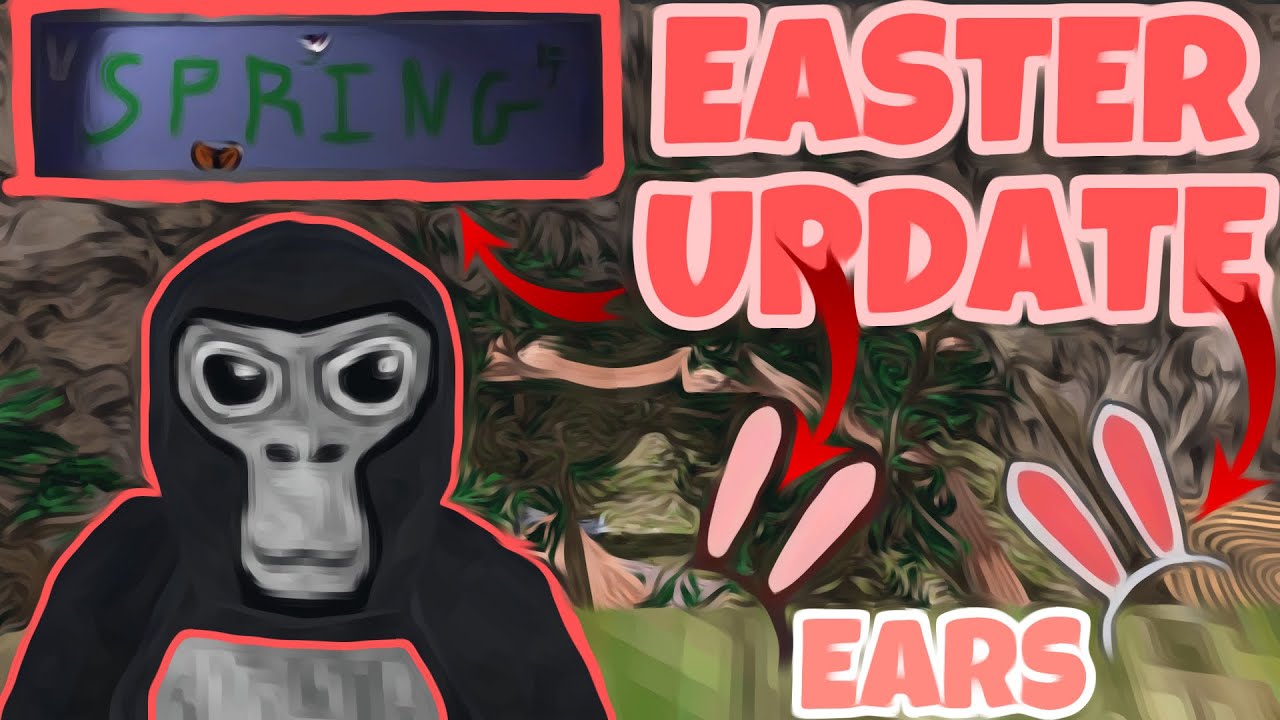 EASTER HAS FINALLY CAME TO GORILLA TAG (NEW COSMETICS + SPRING UPDATE)