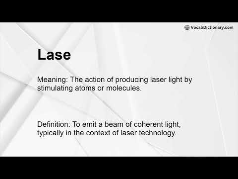 Lase Meaning
