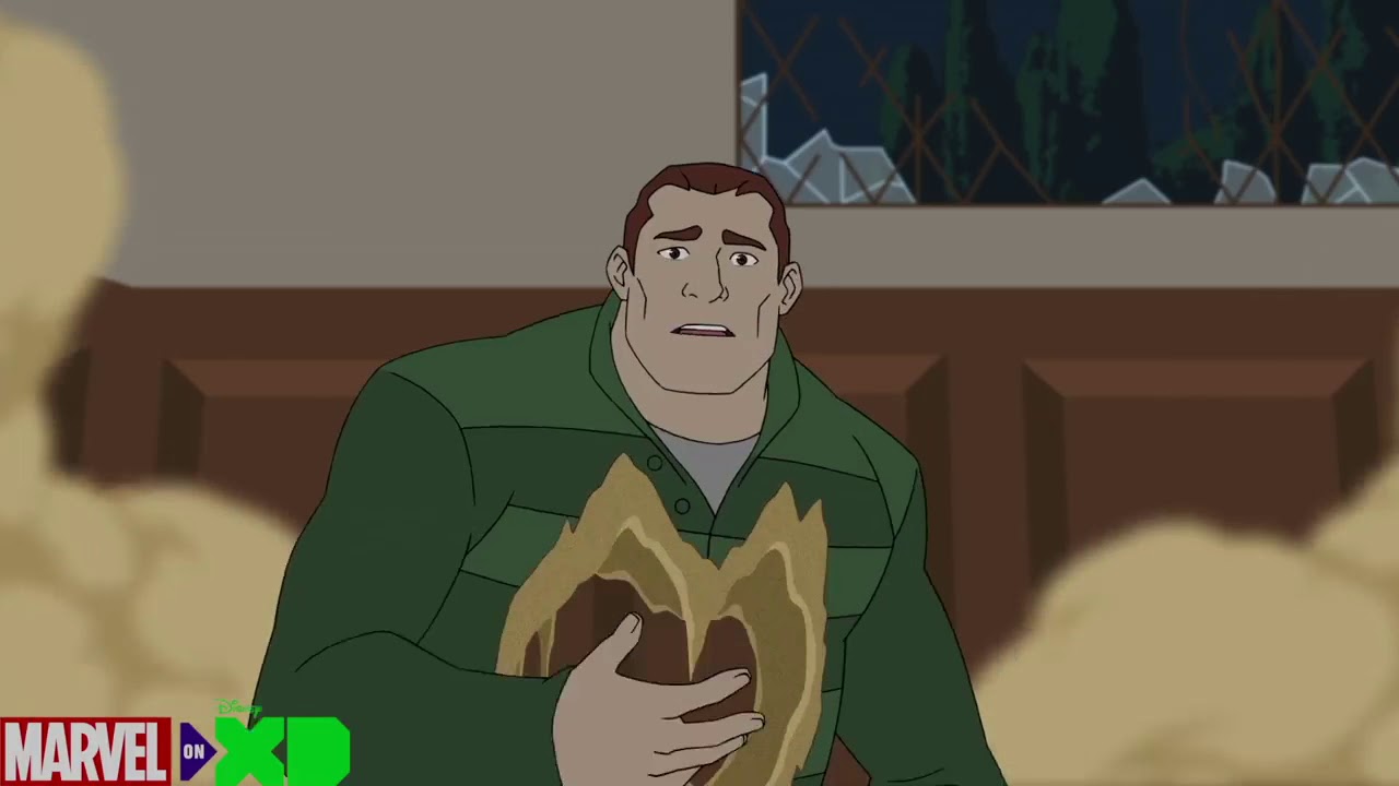 Spiderman and sandman sandwoman