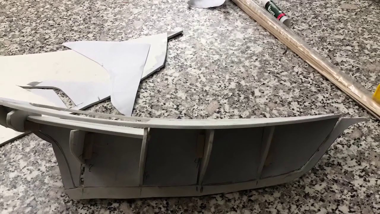 Friendship Sloop Model build(unfinished)