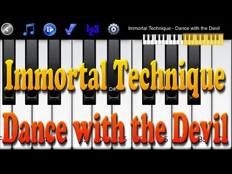 Immortal Technique - Dance with the Devil - How to Play Piano Melody