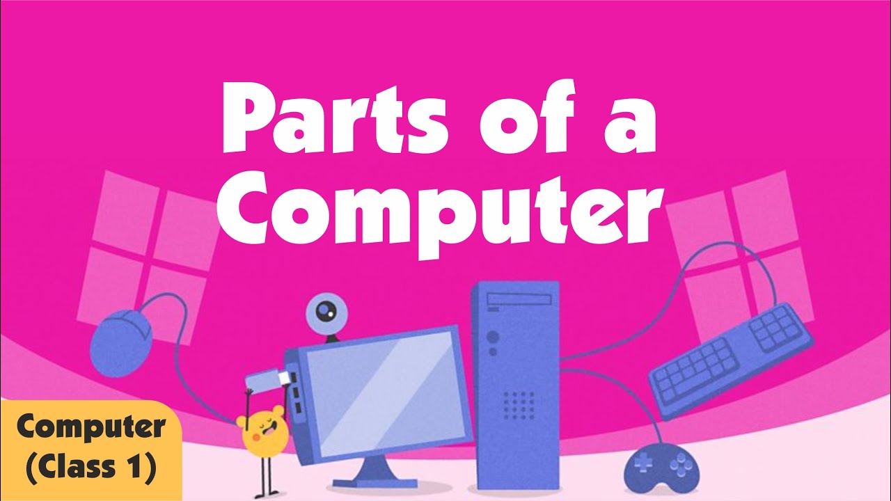 Parts of Computer | Computer Class 1 | Learn Computer Parts |