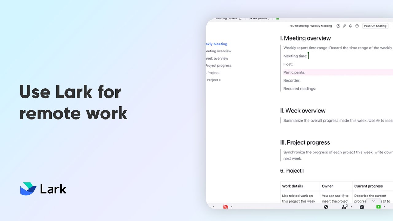 Lark 101 | Use Lark for Remote Work | Simplify Remote Collaboration and Stay Productive