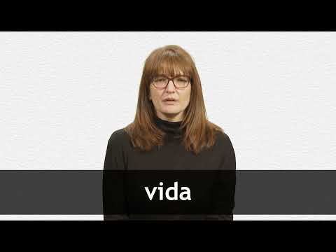 How to pronounce VIDA in European Spanish