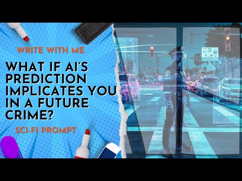 AI Crime Prediction Mayhem | Creative Story Writing Prompt For Kids