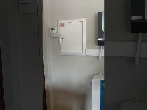 5kva hybrid inverter system with 4.8kwh lithium battery