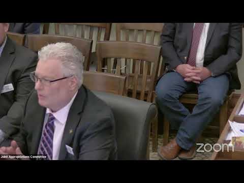 Joint Appropriations Agency Budget Hearings, December 14, 2021-AM