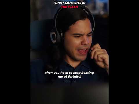 Funny Moments In The Flash #shorts