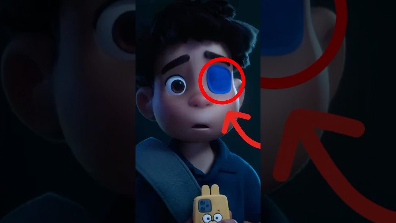 Why Elio Actually Wears An Eye Patch? #shorts #disney