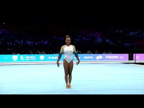 ANDRADE Rebeca (BRA)_2023 Artistic Worlds, Antwerp (BEL)_Qualifications_Floor Exercise