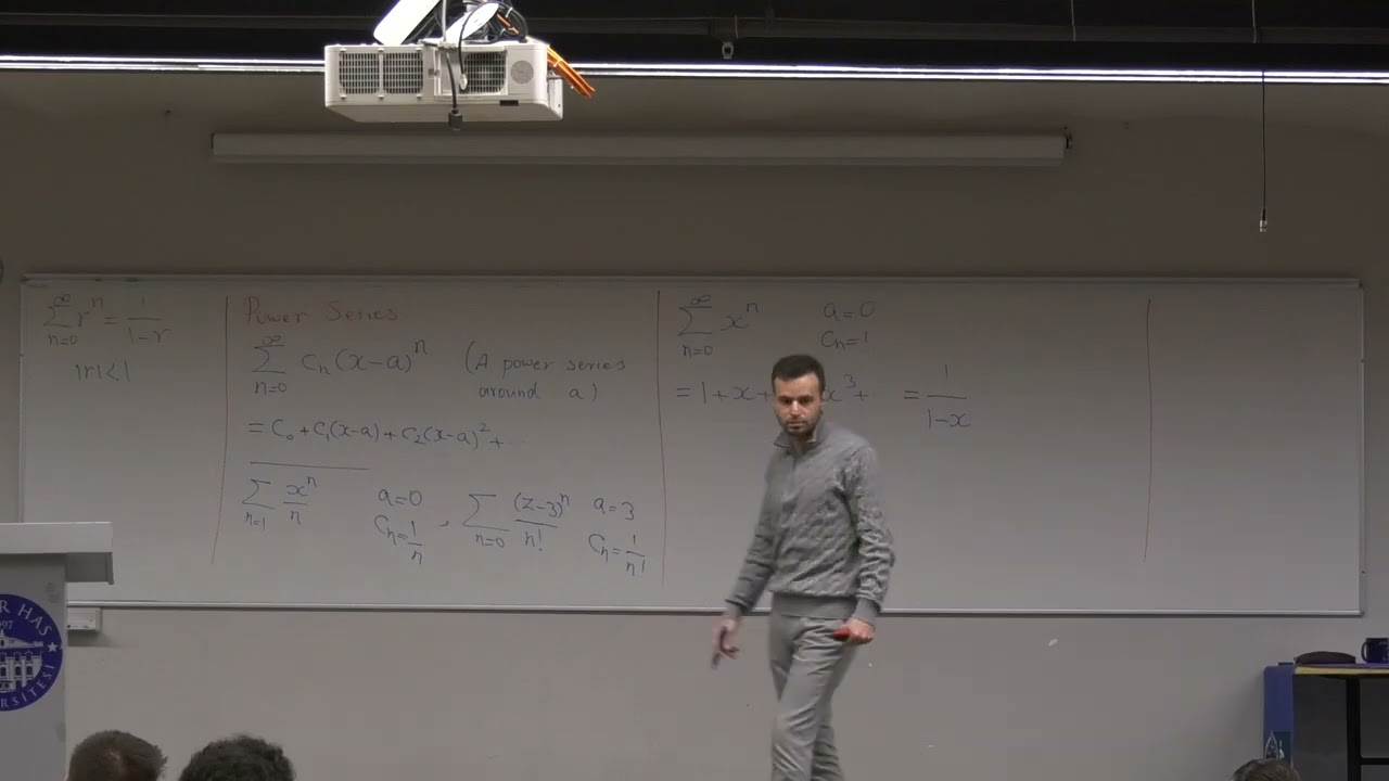 Calculus 2 - Lecture 7.1 (FENS102 Engineering Mathematics II)