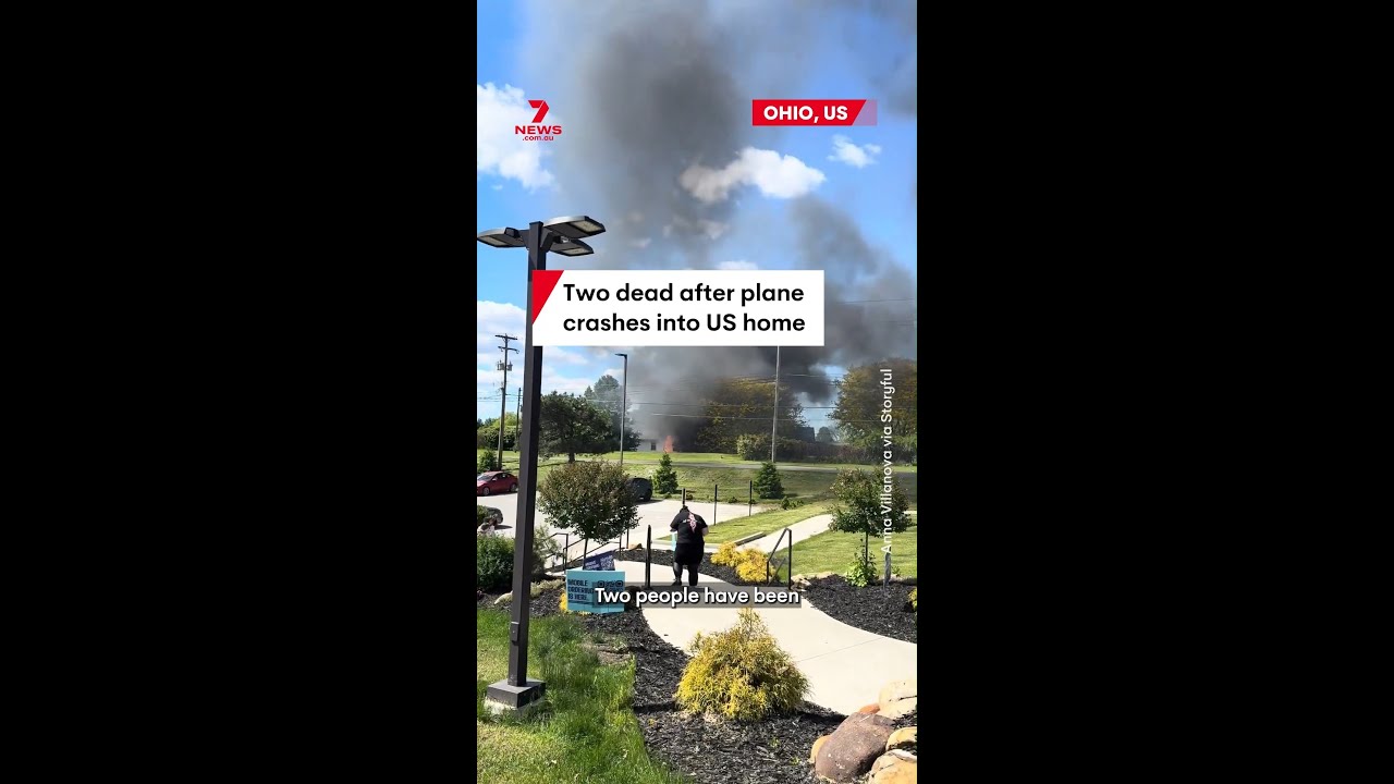 Two dead after plane crashes into US home