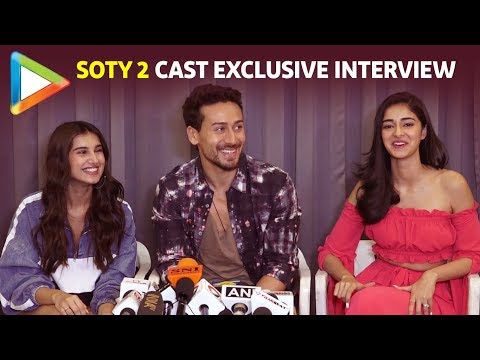 Student of the Year 2 Cast Press Interview | Tiger Shroff, Ananya Pandey, Tara Sutaria
