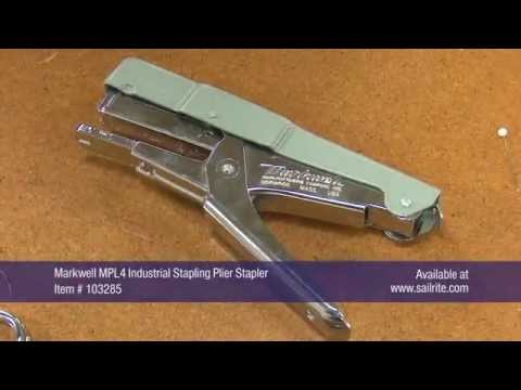 Markwell® MPL4 Industrial Stapling Plier Stapler - Sailrite