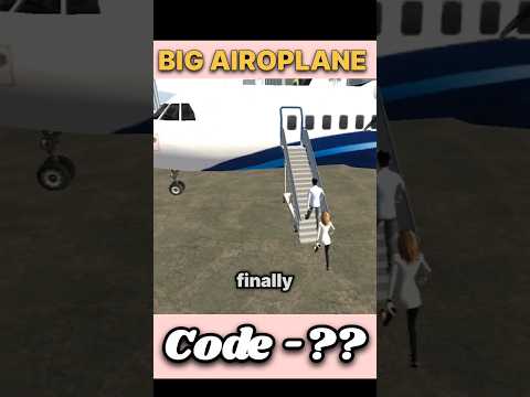 Flying Big Aeroplane in Indian Bike Driving 3D! Secret Cheat Code