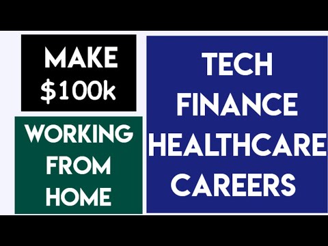 Make $100K Working From Home Best Remote Jobs in Tech, Finance & Healthcare (High Paying 2025)