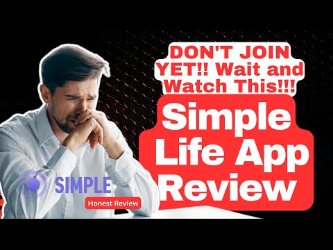 Simple Life App Review | Beginner's Guide | Check If Weight Loss Is Possible With This.