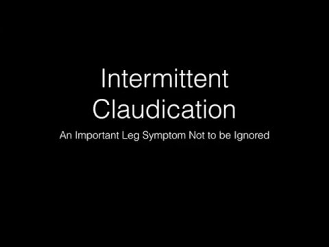 Intermittent Claudication of the Leg: A Threat to Your Health