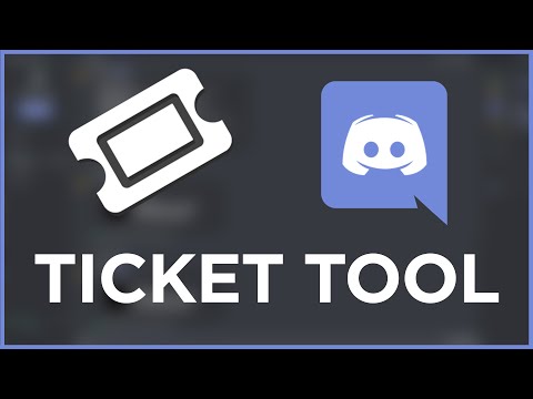 How to Get and Install the Ticket Tool Discord Bot! Create Support Tickets!