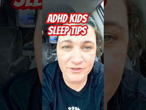 How can I help my kid with ADHD get to sleep? Tips and thoughts. #adhdparenting #adhdkids #adhdlife