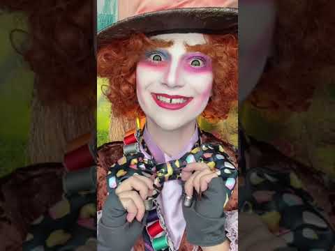 Words that begin with the letter "M"... | Alice in Wonderland Mad Hatter Cosplay Makeup Costume