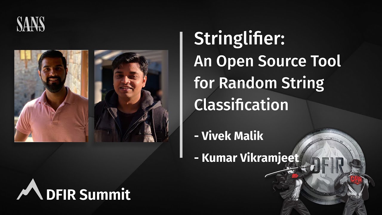 Stringlifier: An Open Source Tool for Random String Classification