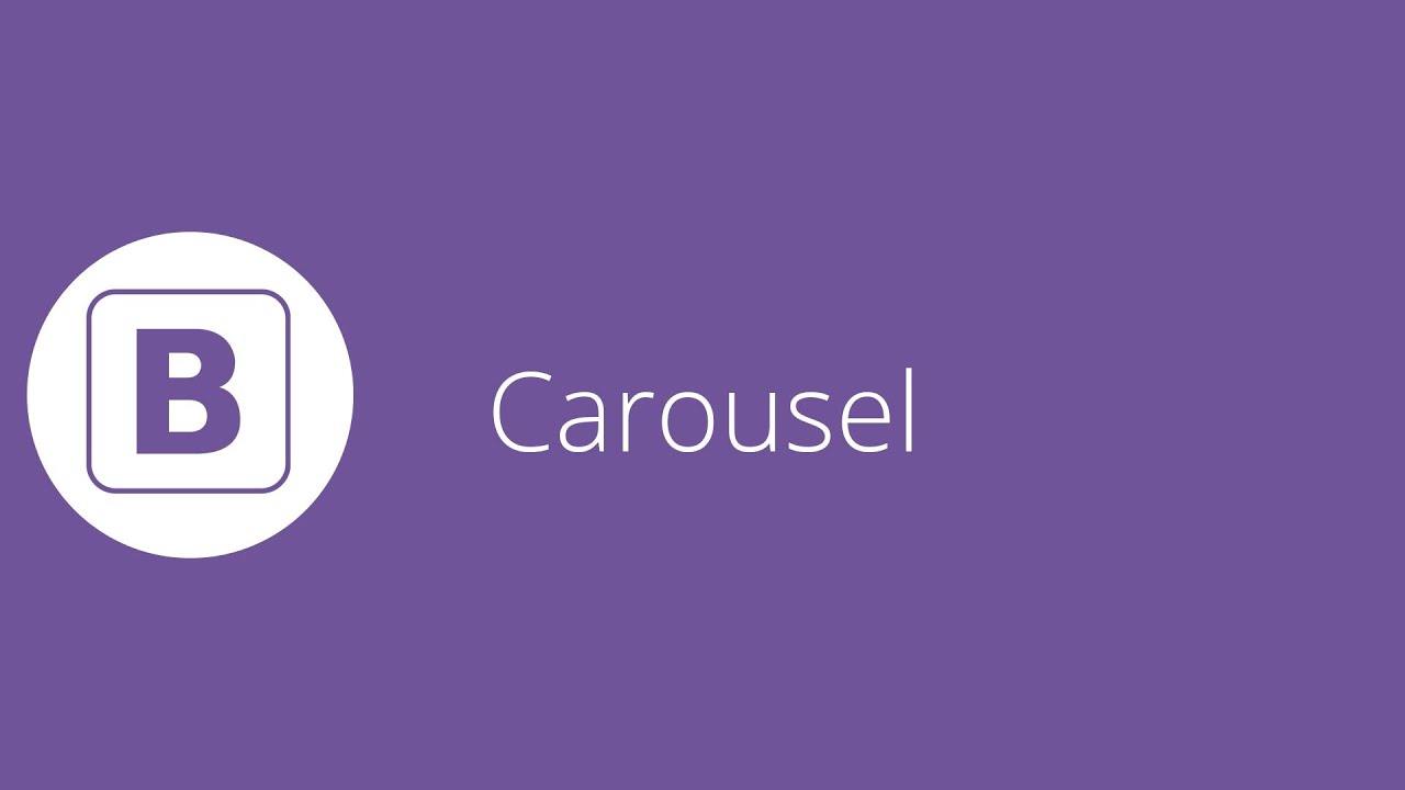 Bootstrap tutorial 21 - Carousel (Slideshow)