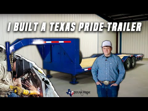 Madisonville High School student builds a Texas Pride trailer!