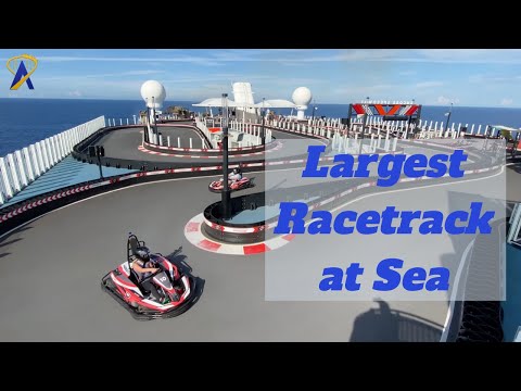 Go Karts at Sea POV - Norwegian Encore Speedway