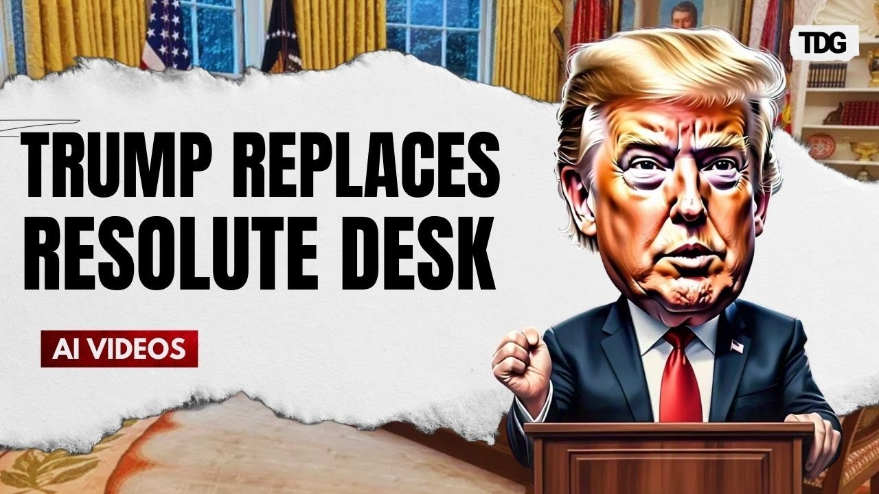 Trump Moves 145-Year-Old Resolute Desk Out of Oval Office: A Historic Change | The Daily Guardian